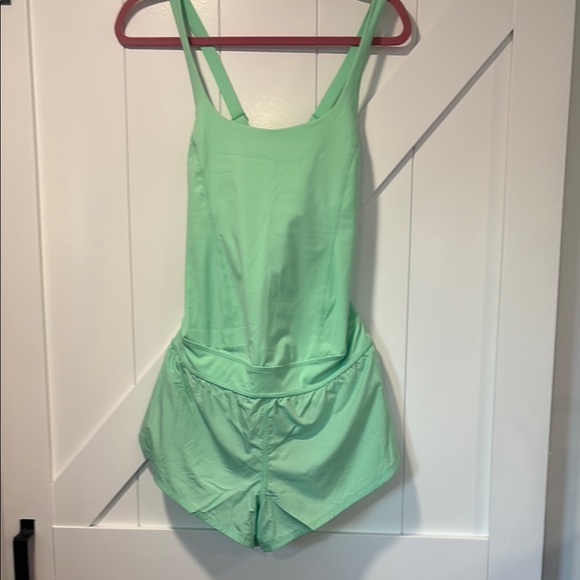 Pants & Jumpsuits | Nwt Fp X Hatch Righteous Runsie Salted Lime | Poshmark